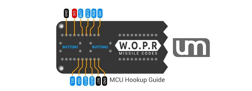 W.O.P.R. Missile Launch Code Display Kit - HAXORZ II — Unexpected Maker