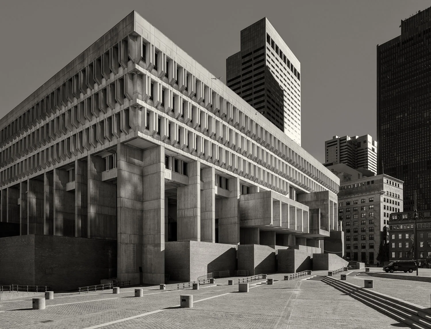 brutalist concrete architecture photography in Boston and Cambridge ...