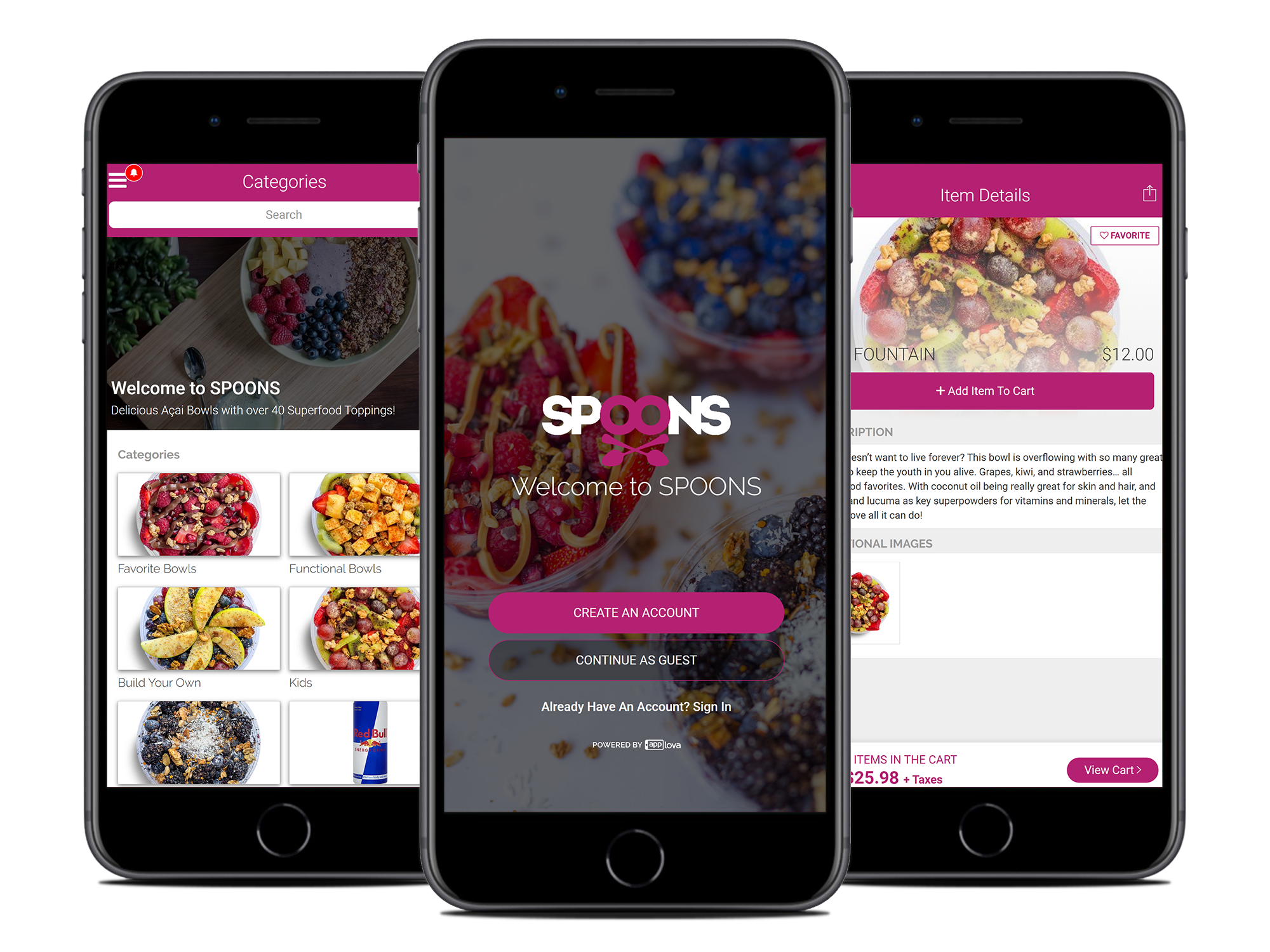 SPOONS, ACAI, SUPERFOODS SUPERFAST, CHARLOTTE, NC