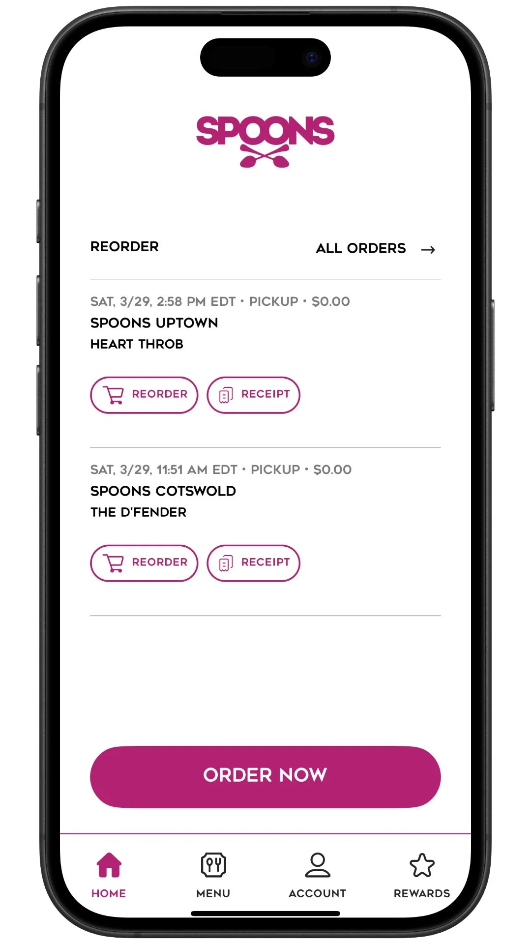 SPOONS, ACAI, SUPERFOODS SUPERFAST, CHARLOTTE, NC