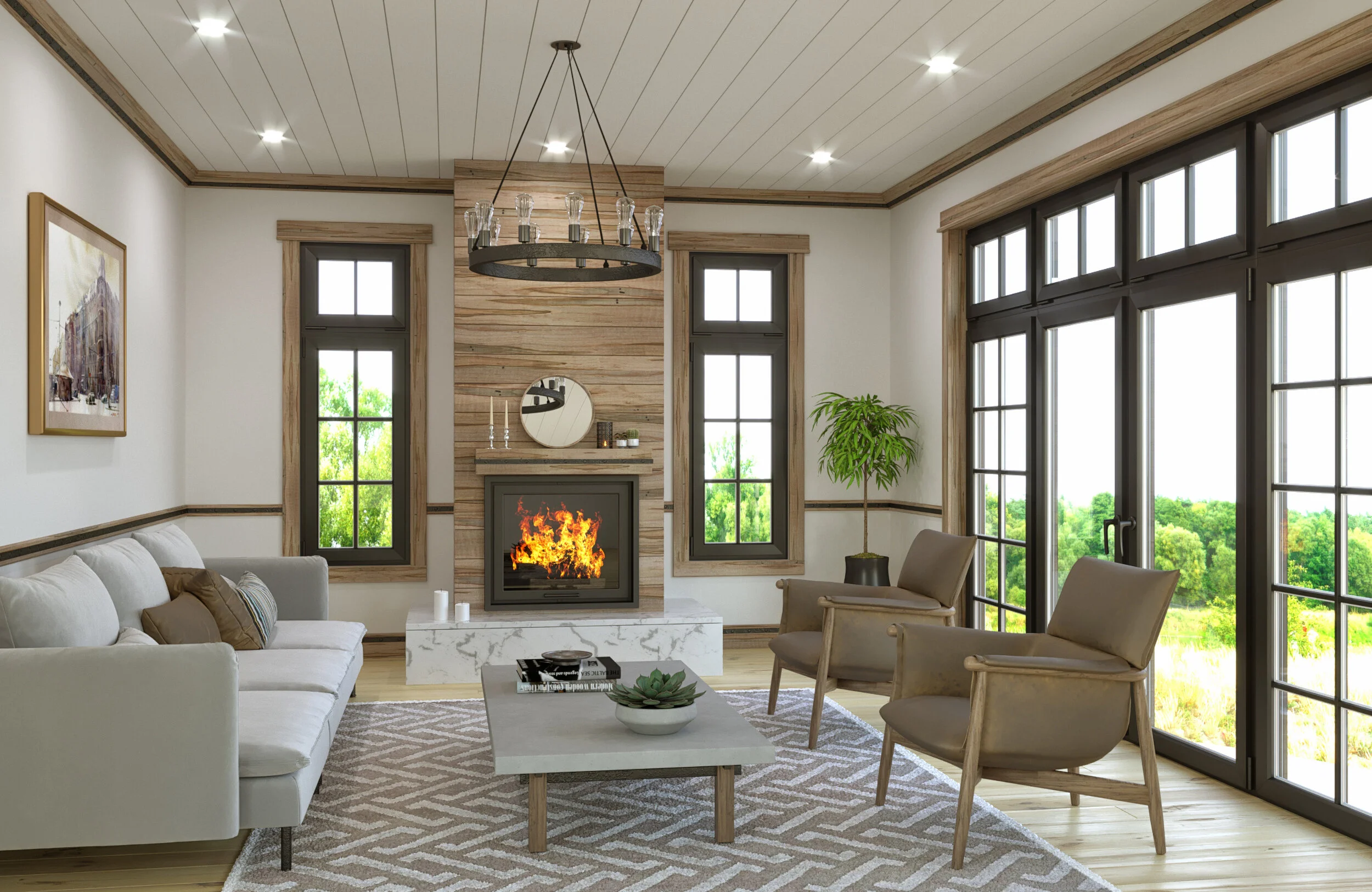 New Rustic Mouldings Featuring Wrought Iron Look - Ornamental ...