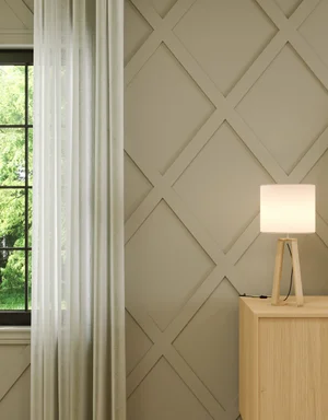 Create A Unique Accent Wall with Fretwork Panels - Ornamental ...