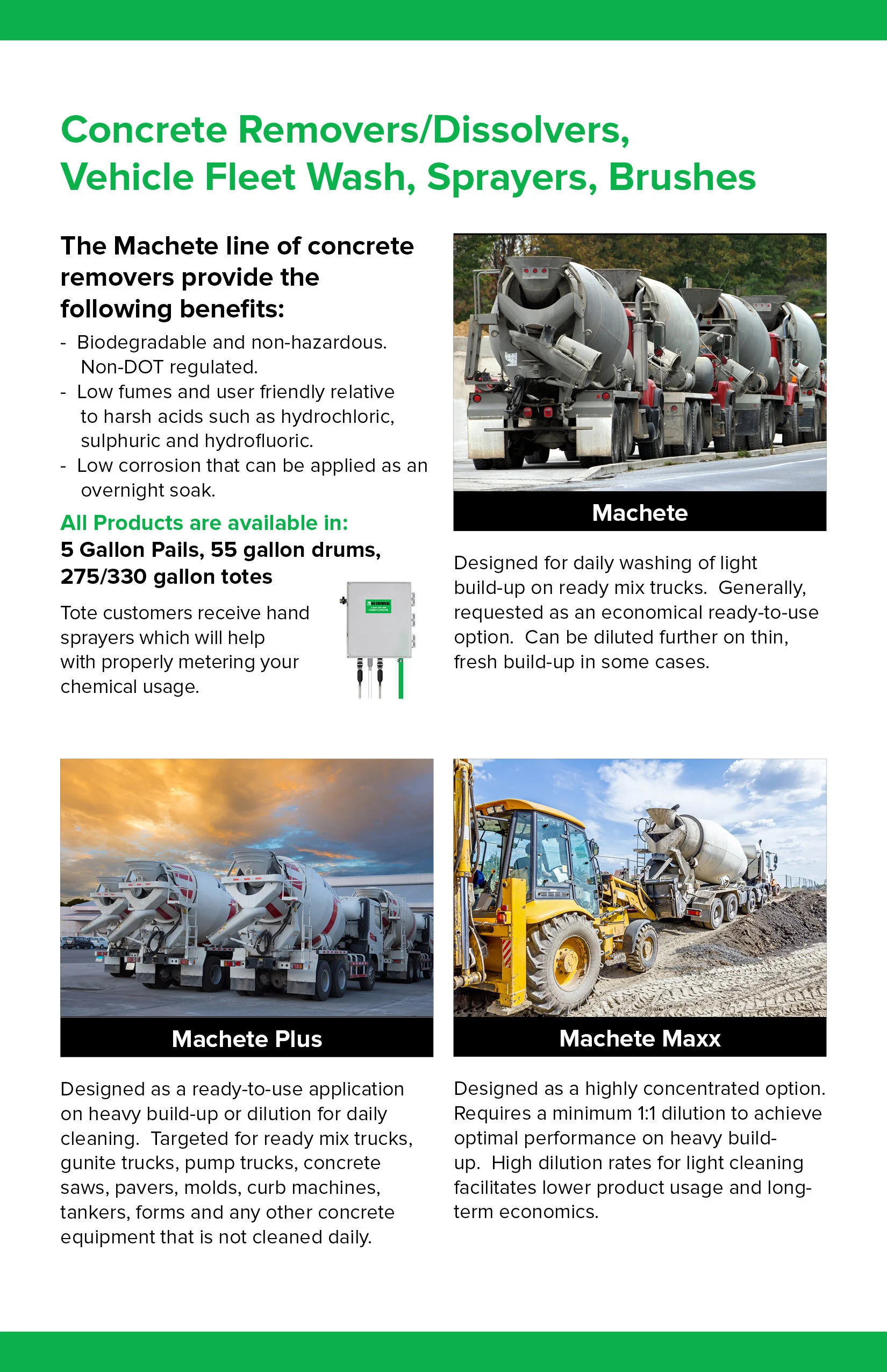 Ready Mix — BG Chemical