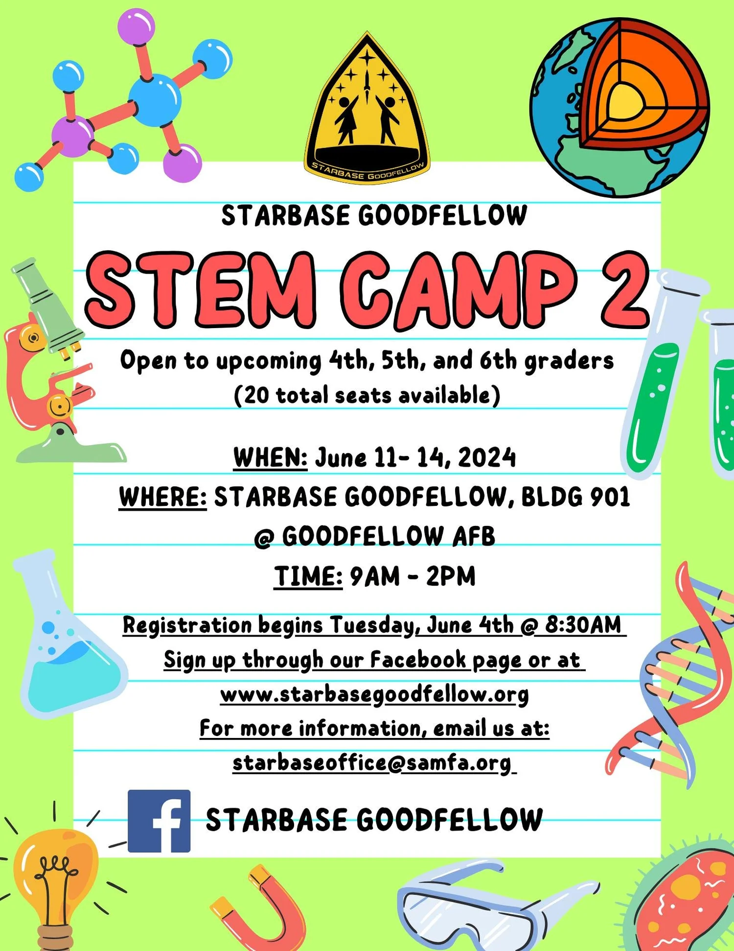 Summer Camp — STARBASE Goodfellow