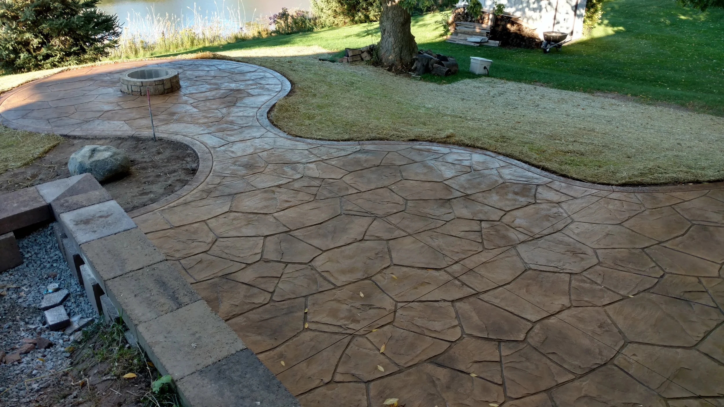 Stamped Concrete & Finishes — Curb 'n Decor