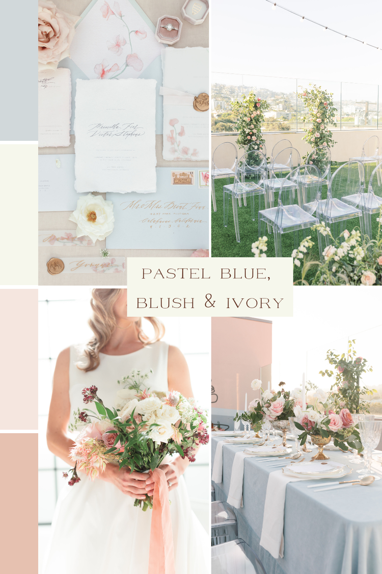 Romantic Color Palettes for Spring and Summer Weddings — To Be Loved Events