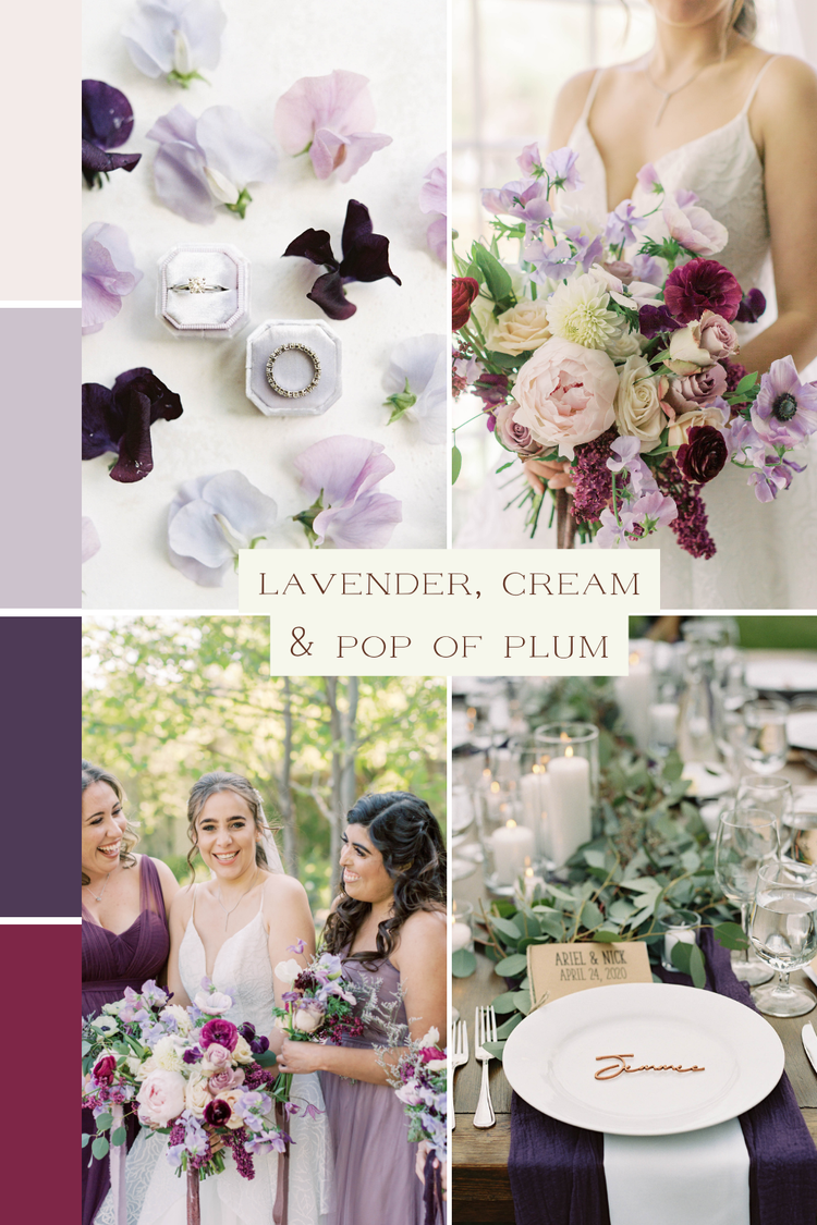 Romantic Wedding Color Palettes - To Be Loved Events — To Be Loved Events