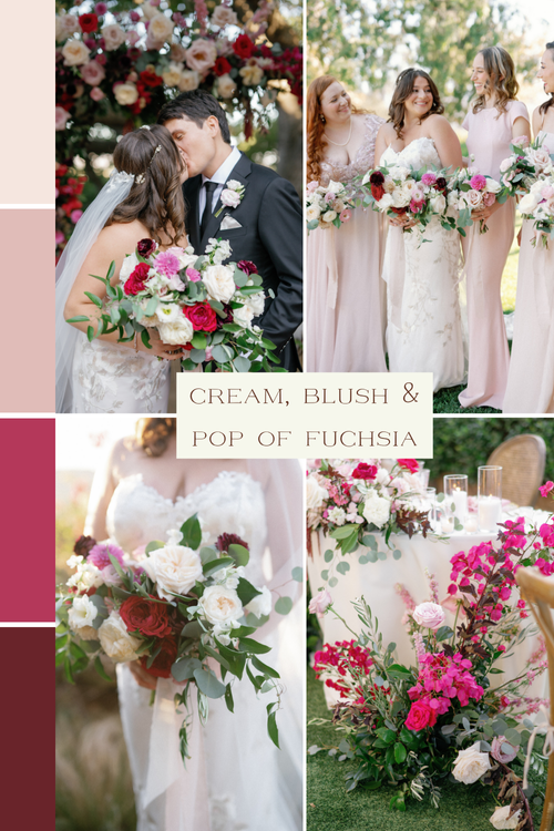 Romantic Wedding Color Palettes - To Be Loved Events — To Be Loved Events
