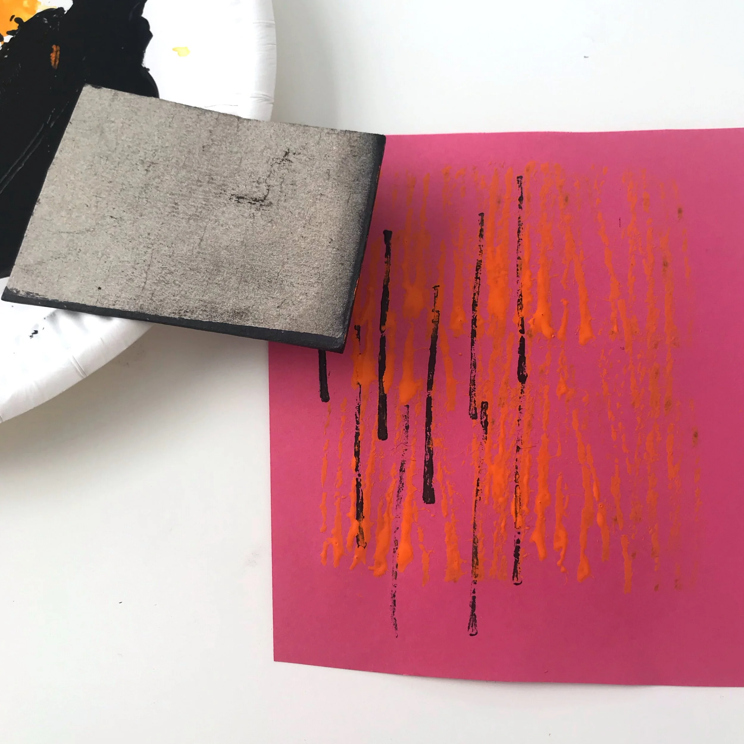 experiment with mark making! — clare youngs