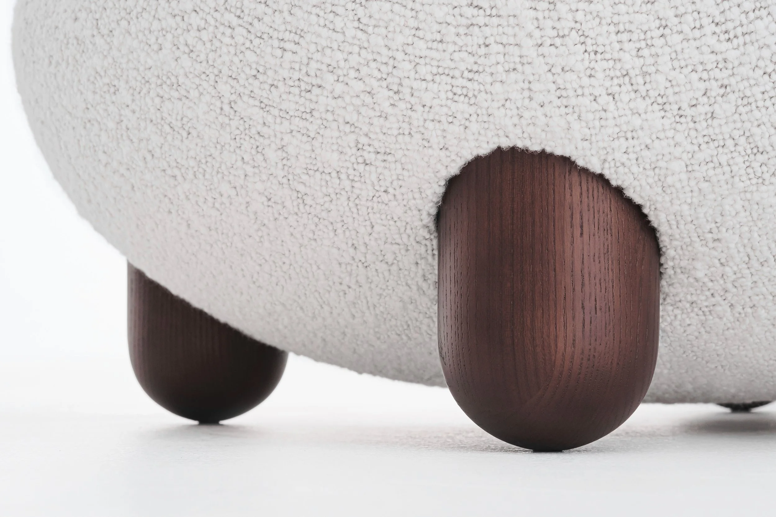 Flock Ottoman - Soft and sensual seating designed by designer Kateryna Sokolova | noom-home.com ...