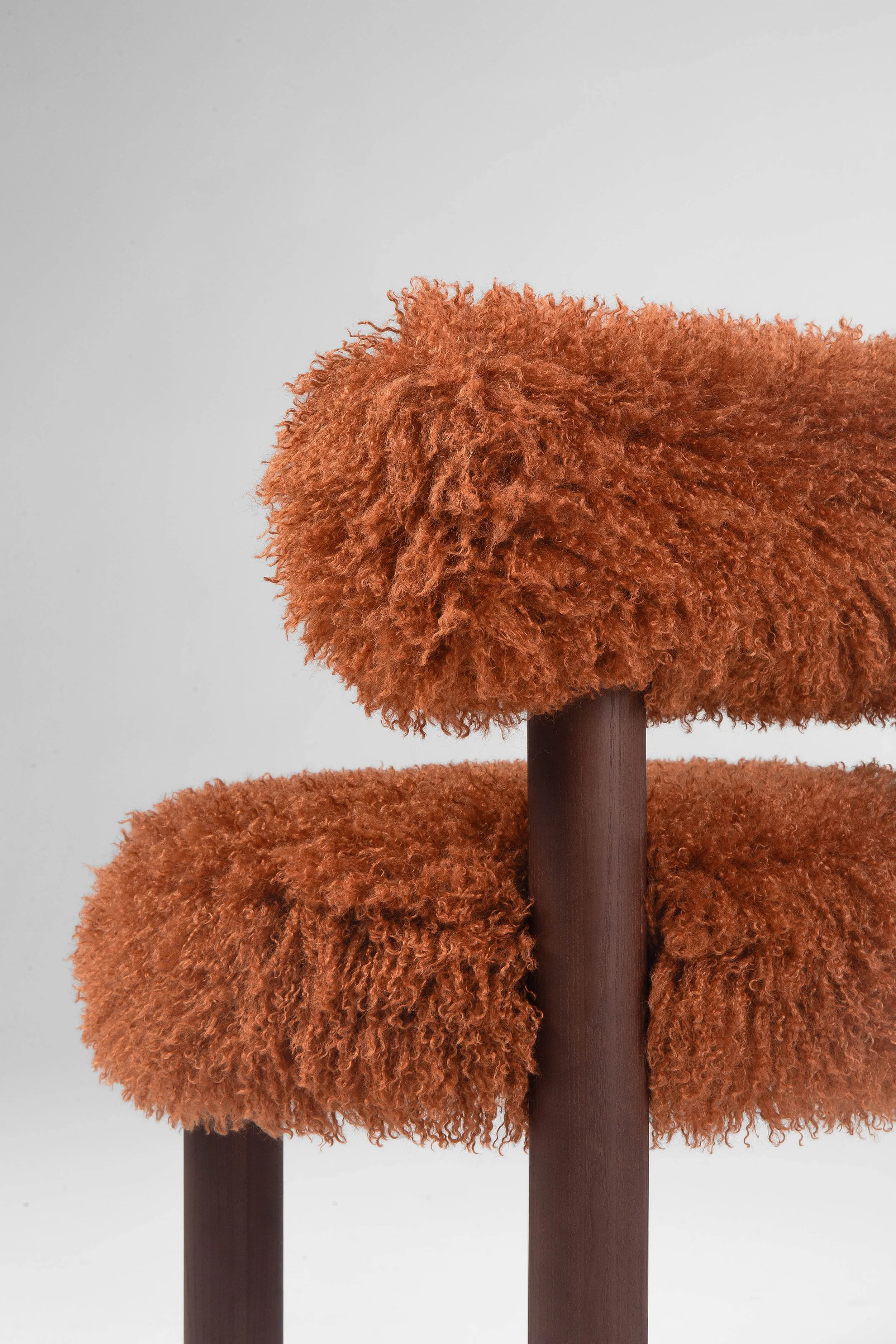 Accent dining chair Gropius Fluffy Edition — noom