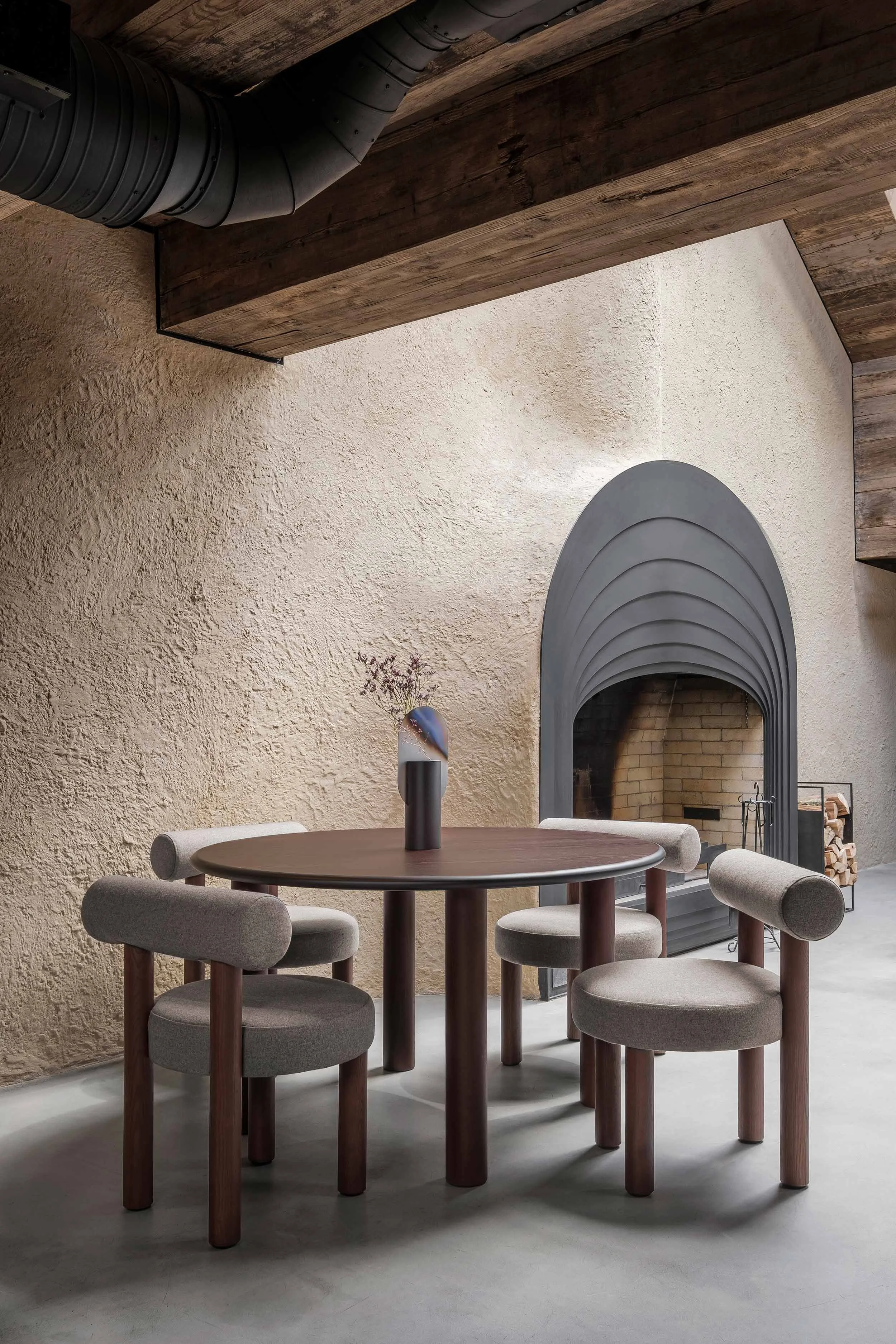 Dining Table Paul Limited Edition of 12 - Green Marble Dining Table ...