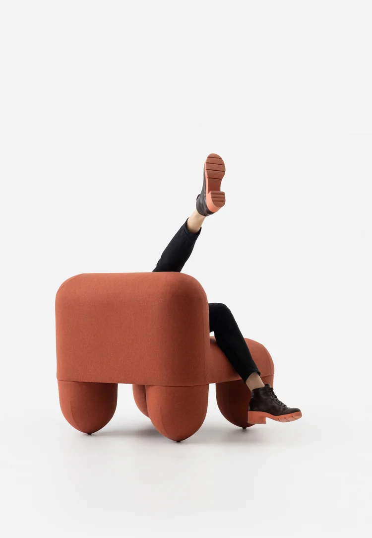 Bold Design Low Chair Hello by NOOM, Design by Denys Sokolov — noom