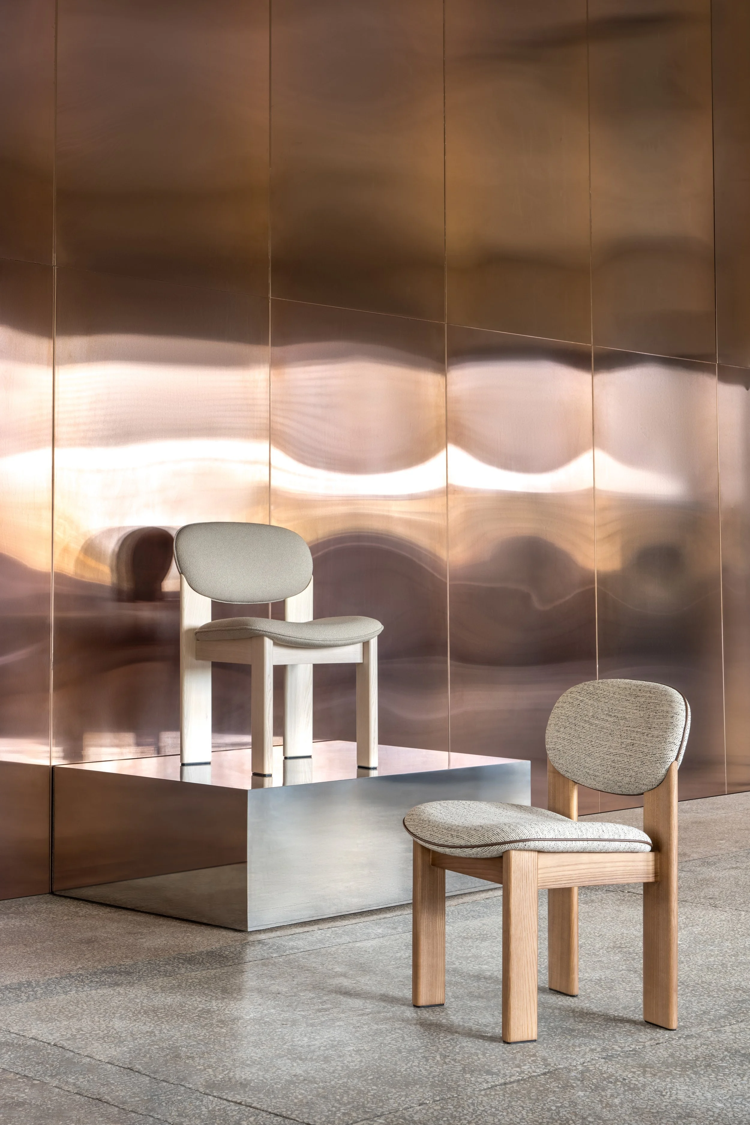 Wooden minimalstic dining chair Archipen — noom