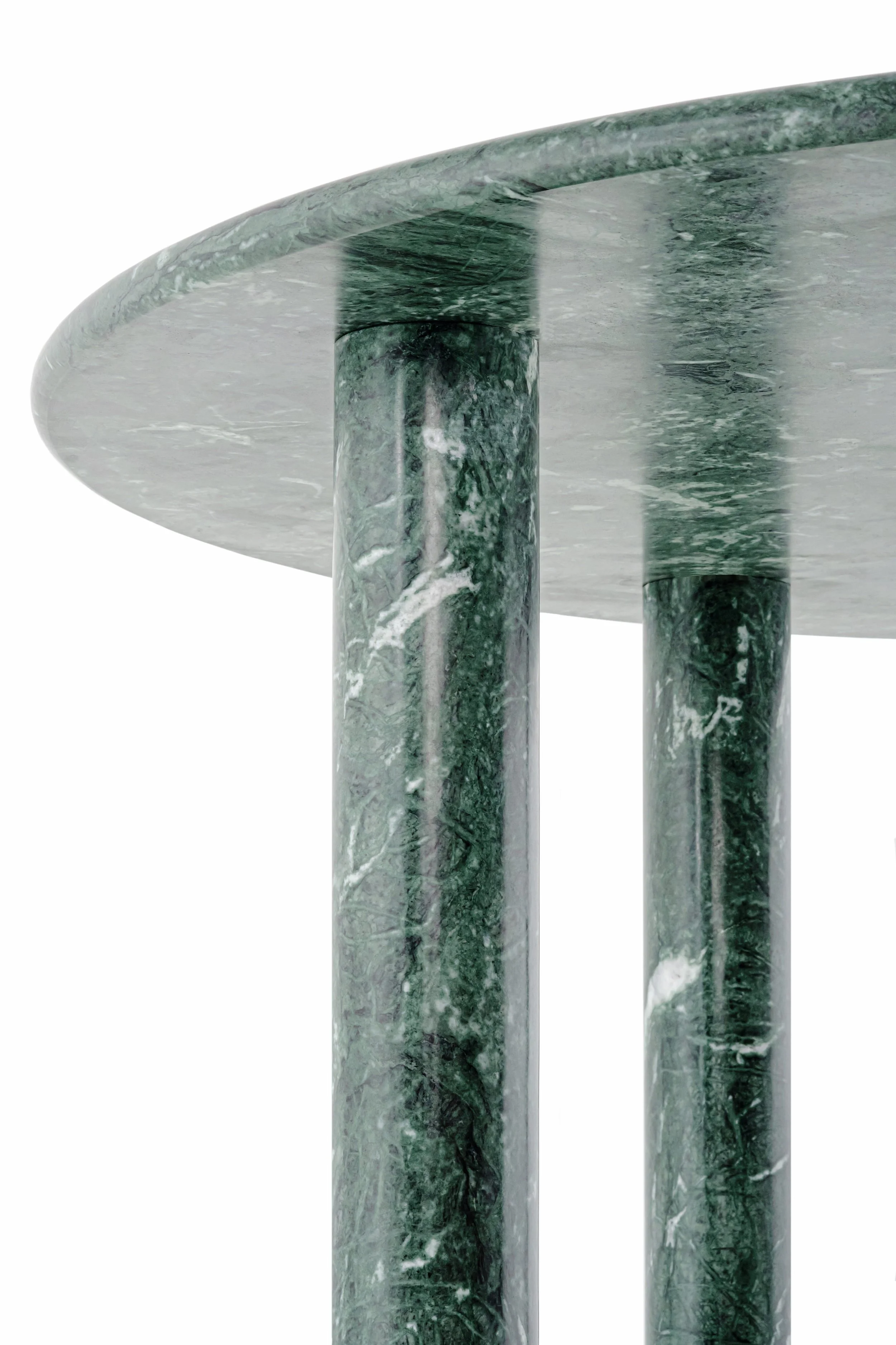 Dining Table Paul Limited Edition of 12 - Green Marble Dining Table ...