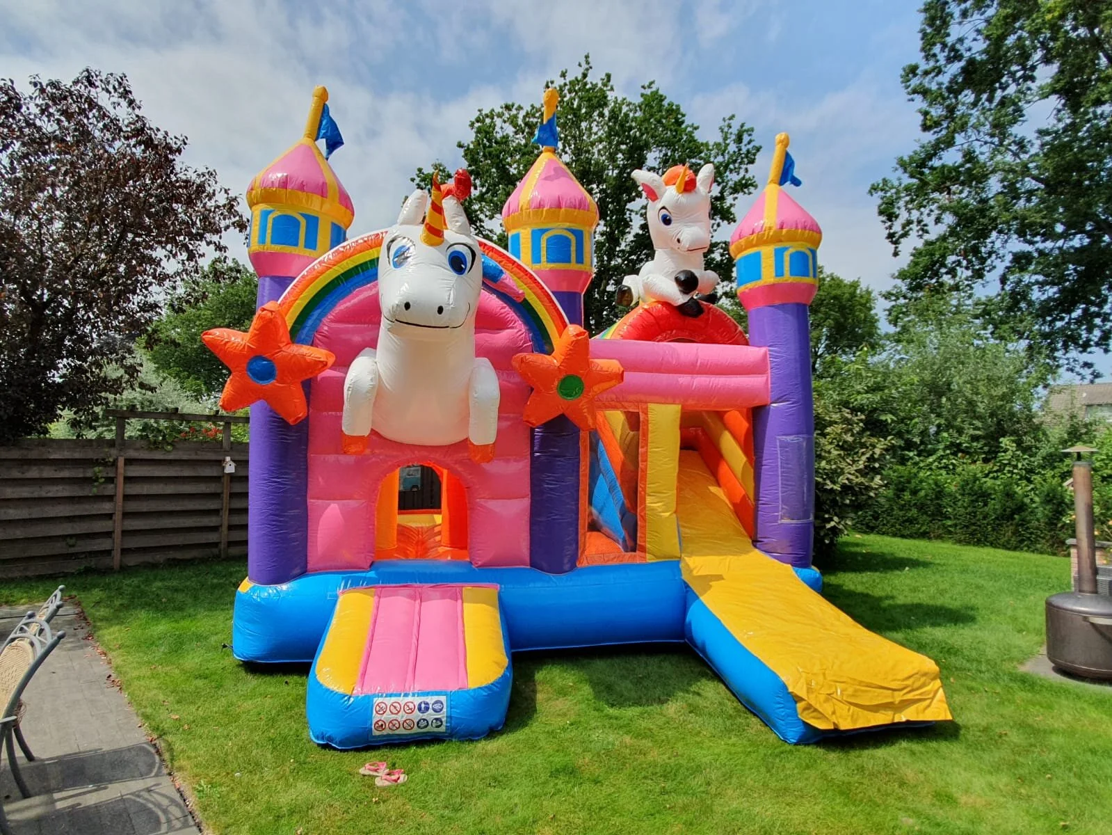 Springkussen - Unicorn — TIP! Springkussen springkasteel stormbaan pop ...