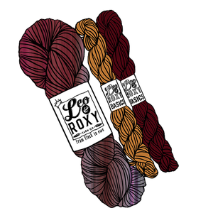Leo and Roxy Yarn Co. : Indie-Dyed Yarn for the fibre enthusiast