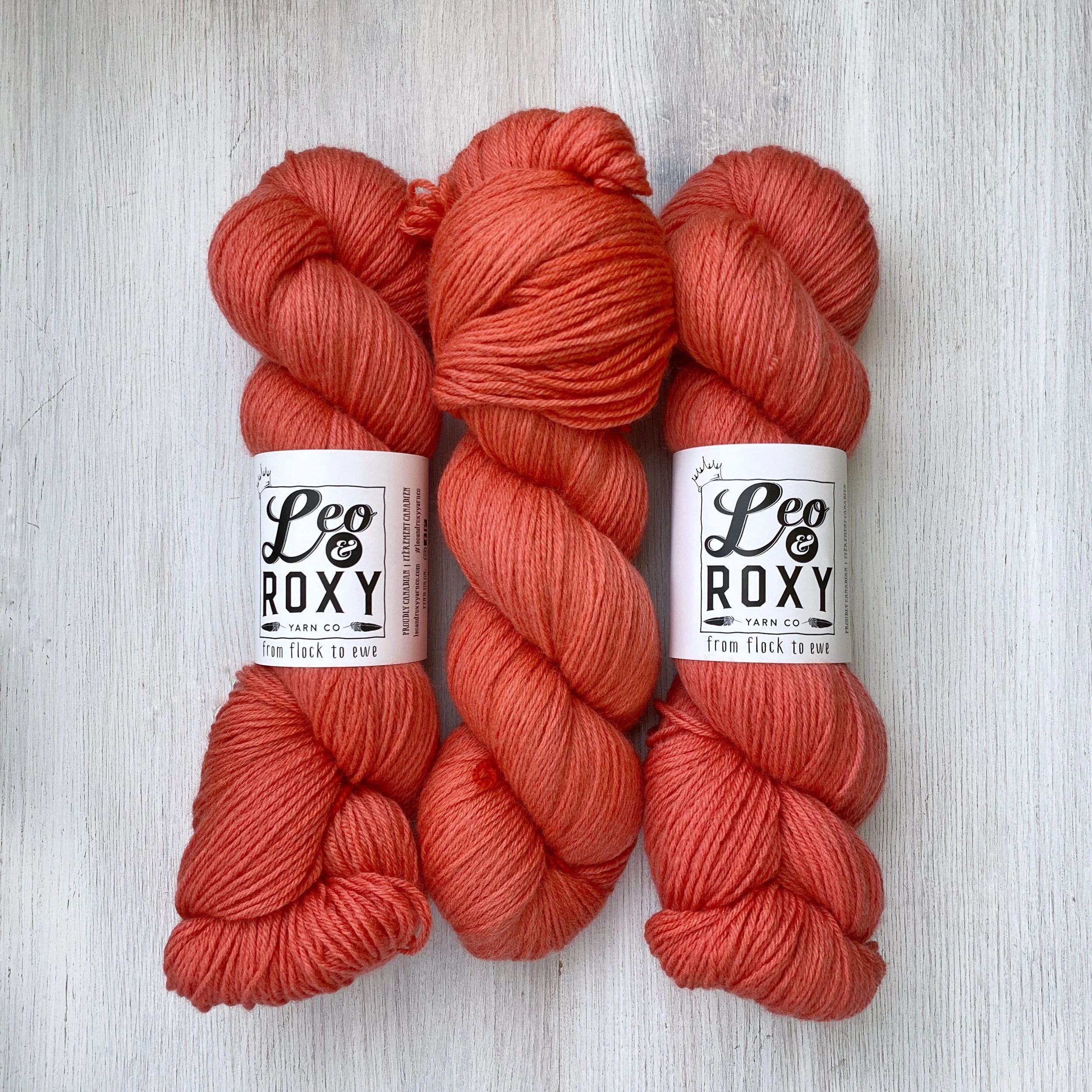 Leo and Roxy Yarn Co. : Indie-Dyed Yarn for the fibre enthusiast