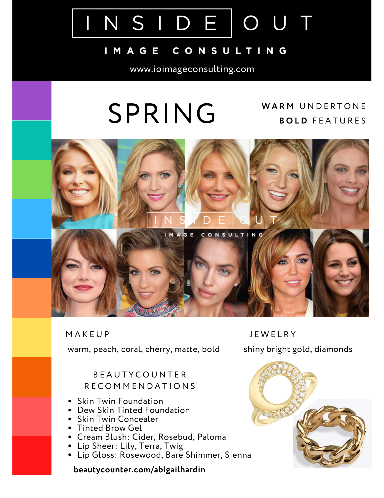 SPRING color analysis — Inside Out Image Consulting