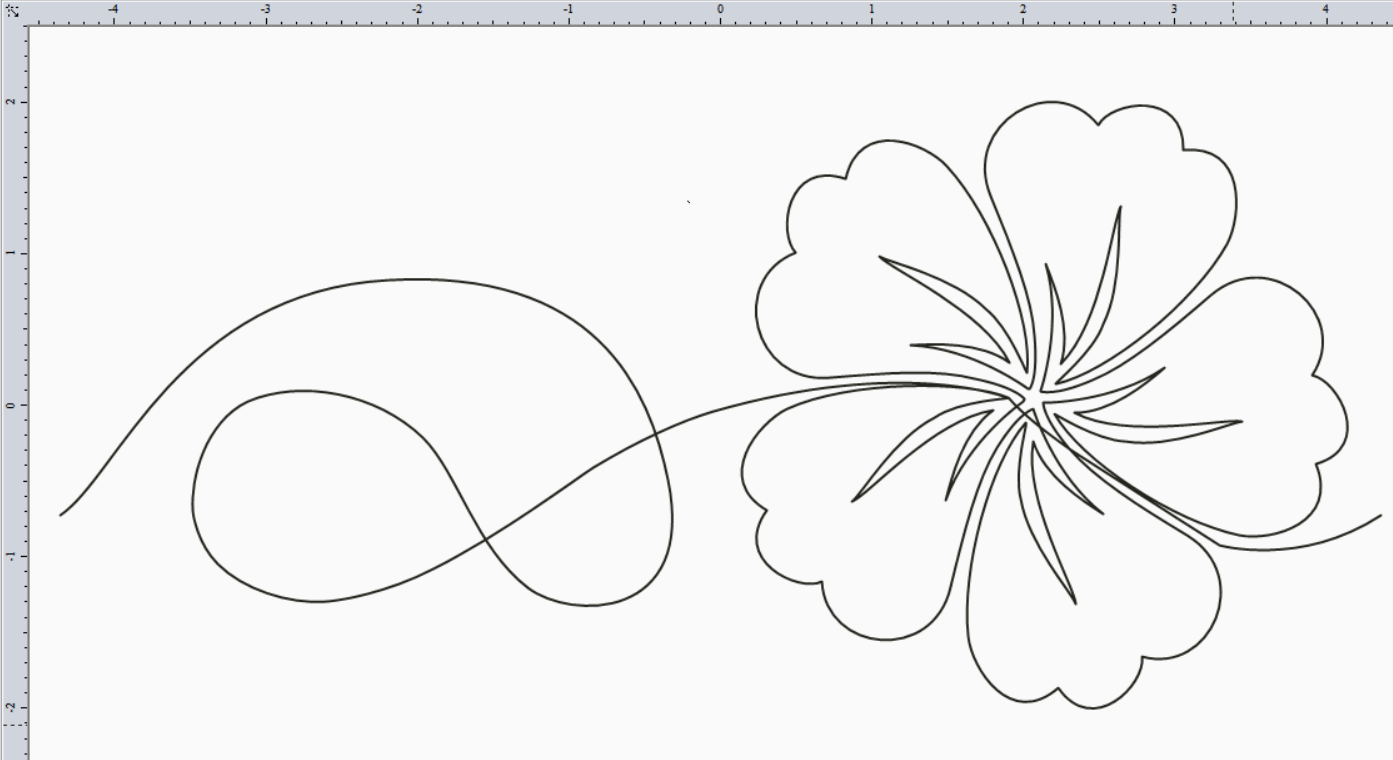 Oh Sew Kute — Infinity Flower Longarm Quilting Digital Pantograph