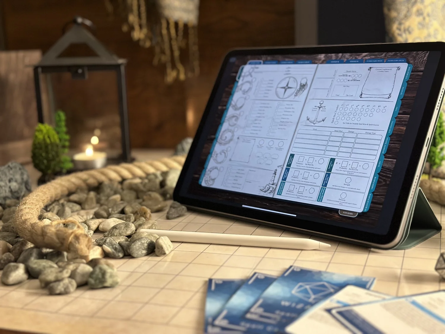 Digital 5e Character Journals — Super Sick Games