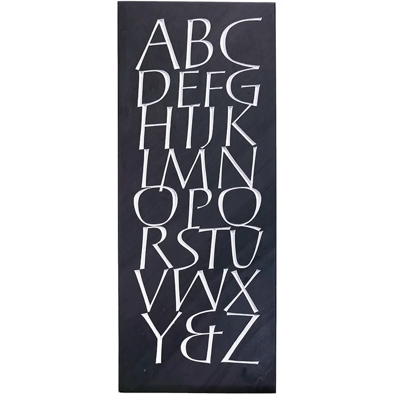 Uncial alphabet by ROBYN GOLDEN-HANN — The Lettering Arts Trust