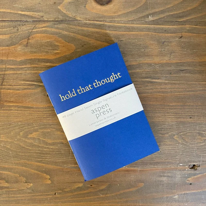 Handmade note book - Observations — The Lettering Arts Trust