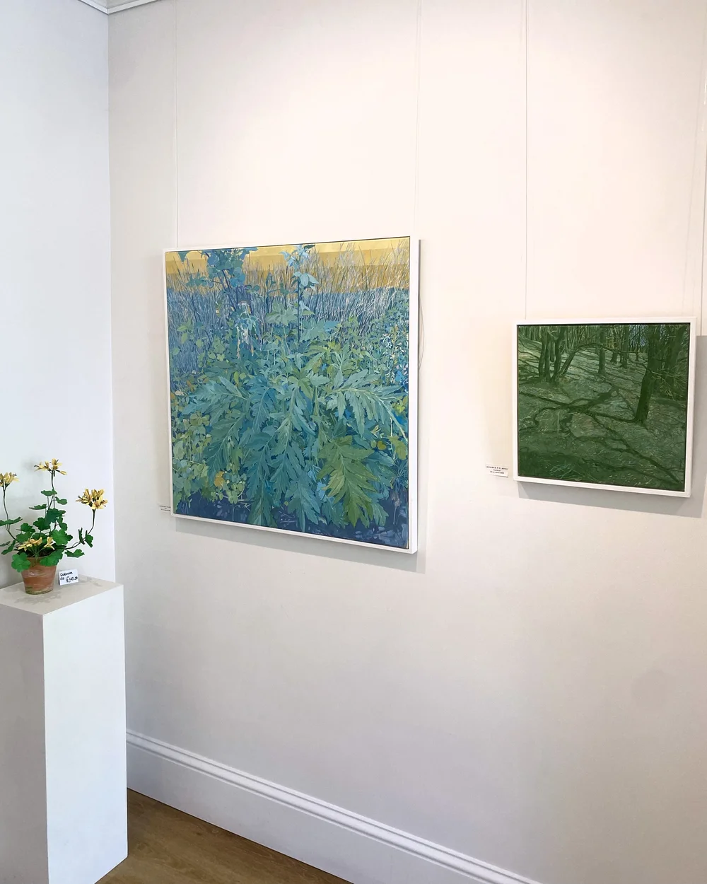 EXHIBITION VIEWS — CONRAD P CLARKE