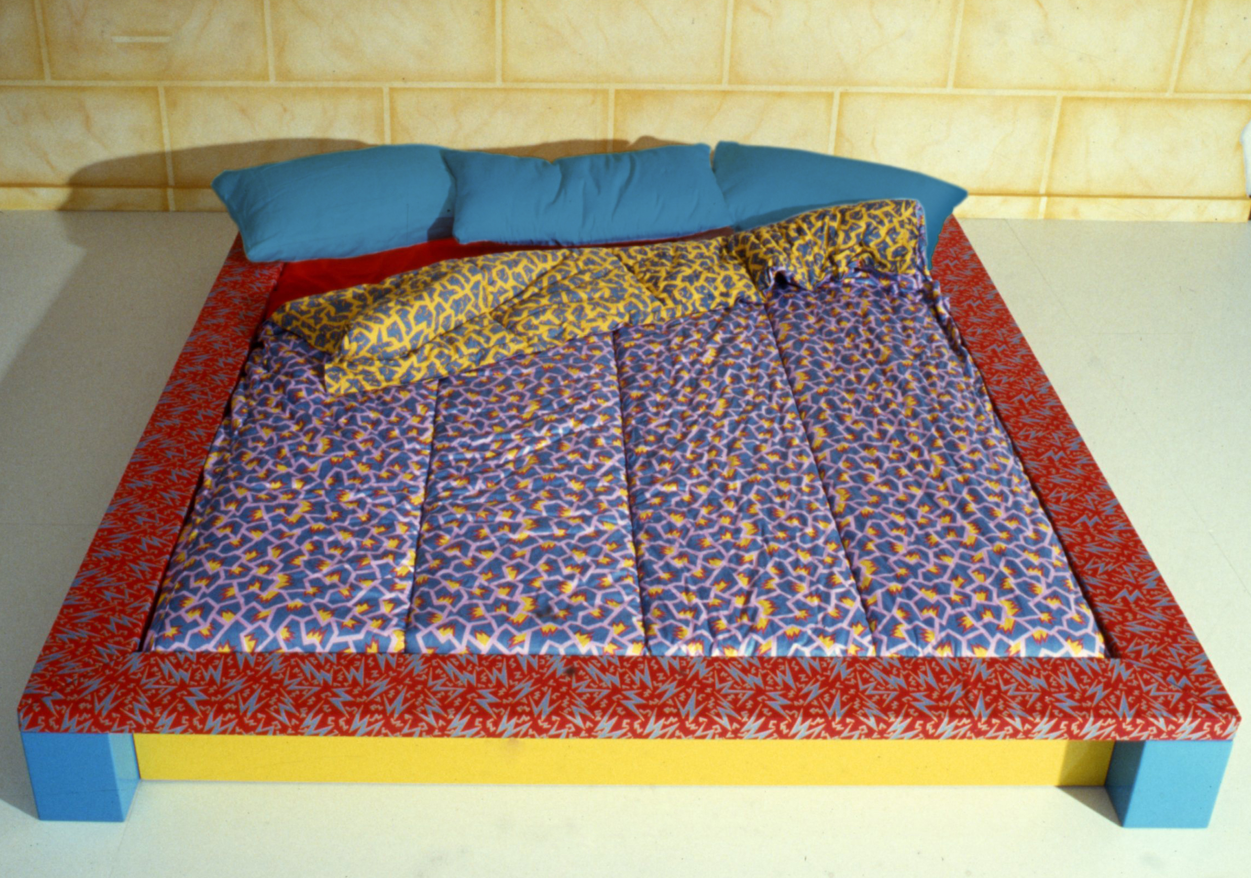 1990 1980 Memphis Chelsea Bed — George Sowden