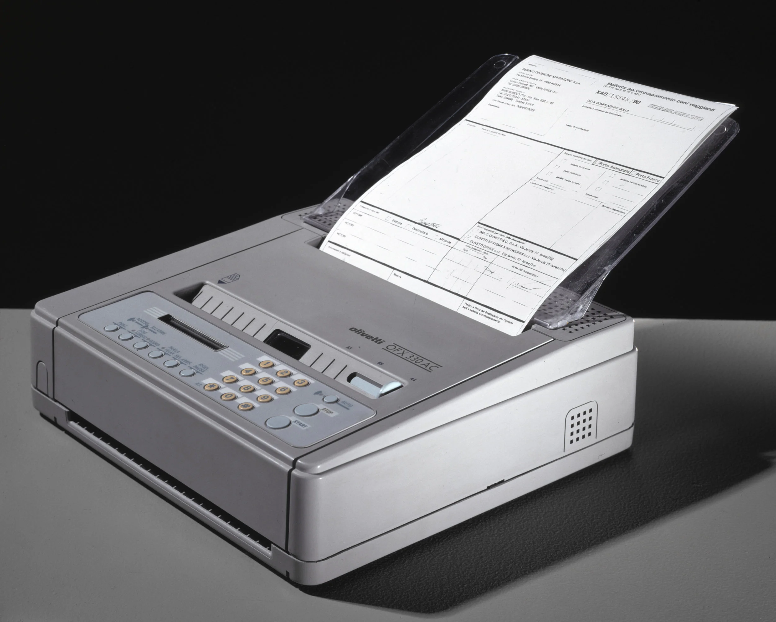 1990 1980 Sowden Fax Olivetti — George Sowden