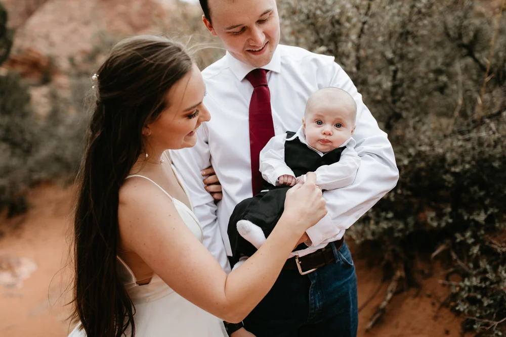 How to Elope with Your Kids • Zion Elopement Photography — Nicole ...