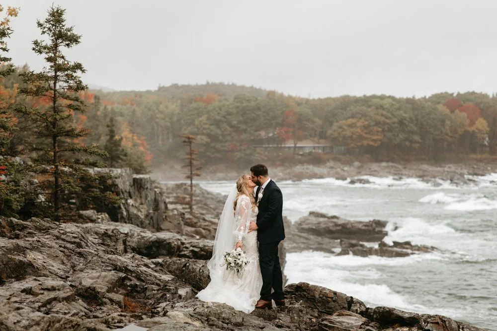 Otter Cliffs Wedding in Acadia National Park — Nicole Daacke ...