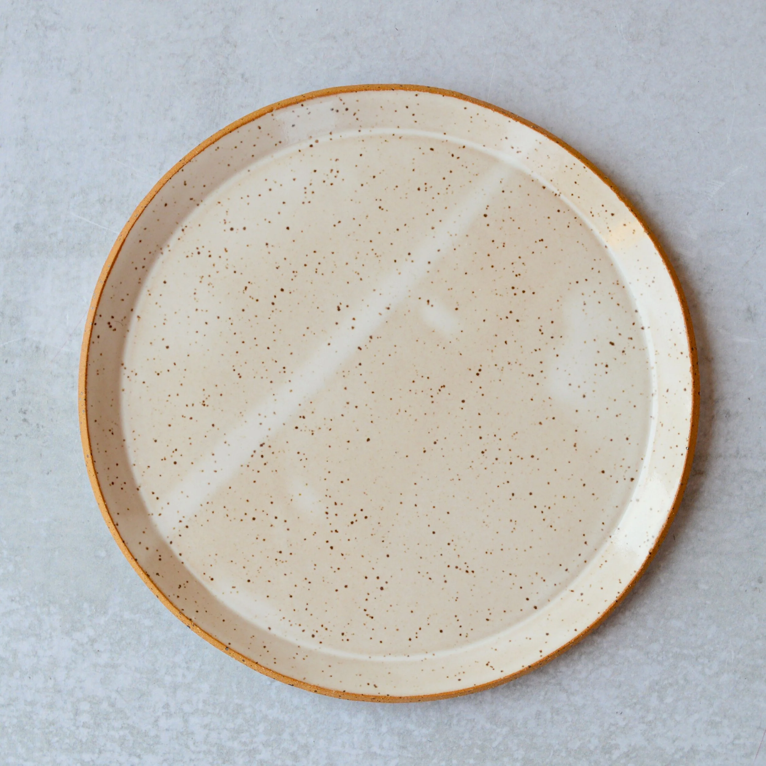 Sandstone Slab Plates — Pine Cone Ceramics + Crafts