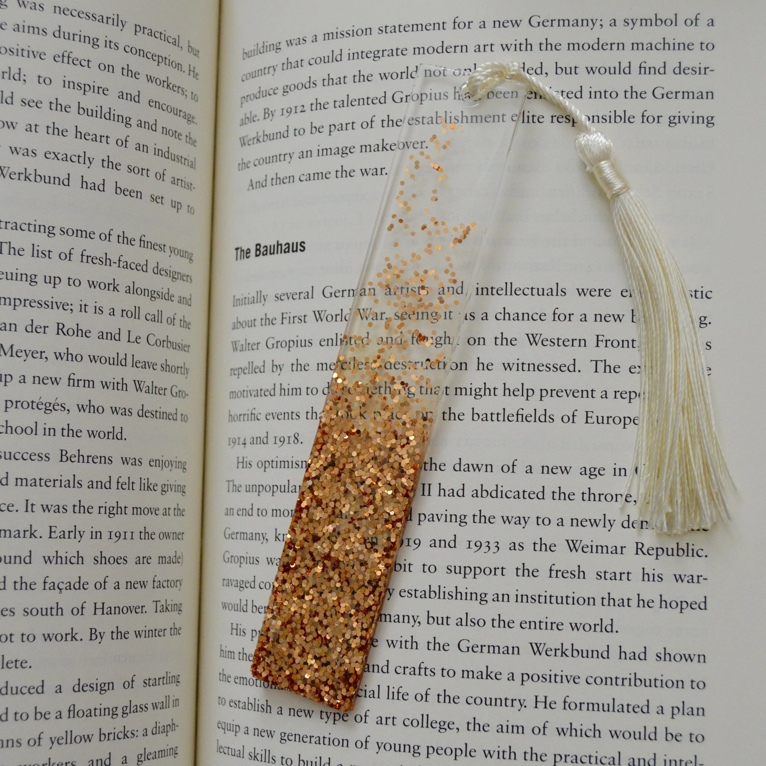 Resin Bookmark — Pine Cone Ceramics + Crafts