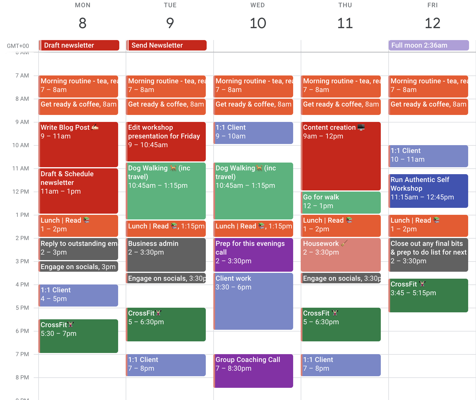 How I use time blocking to organise my life — The Journal Life