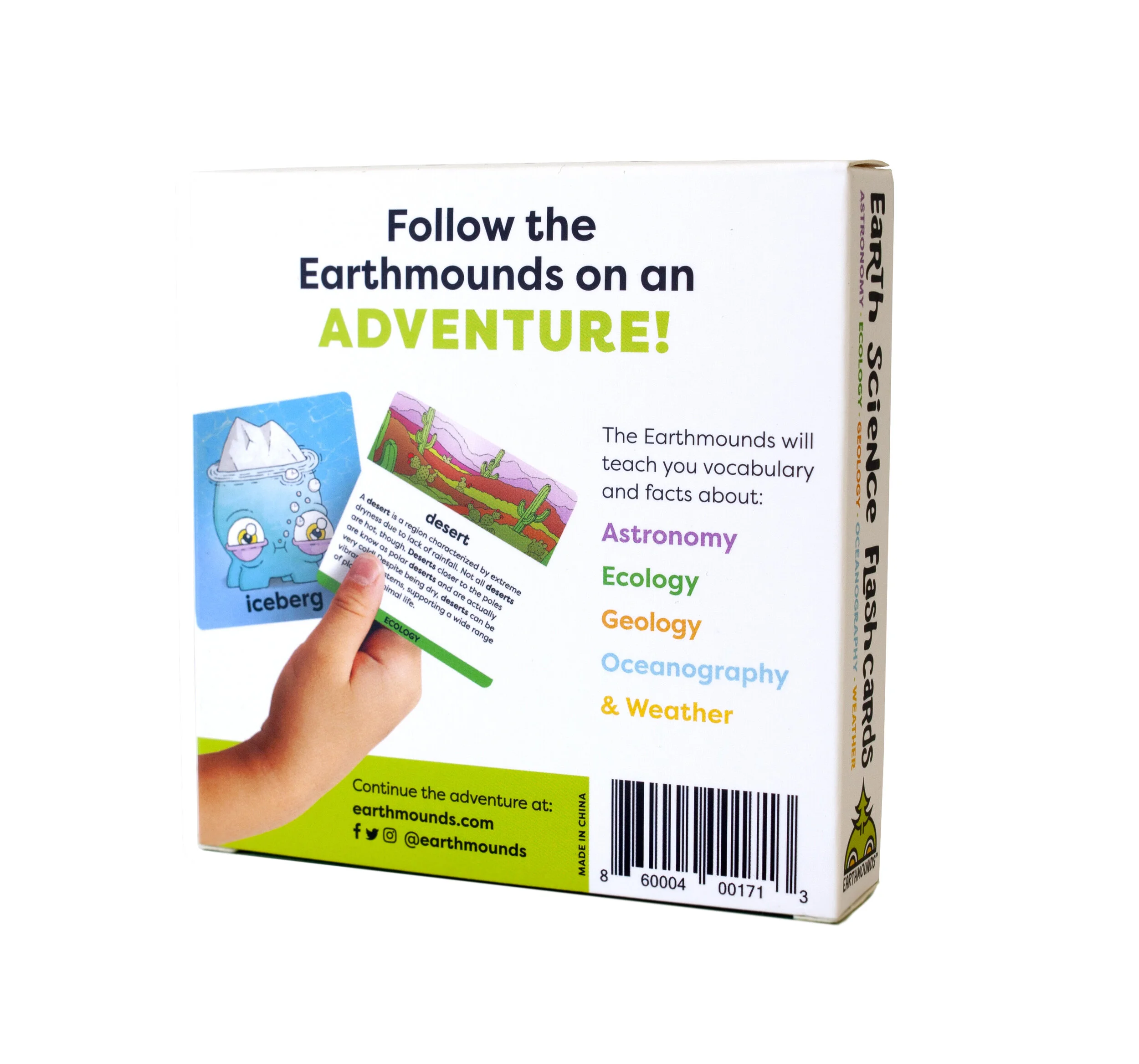 Earth Science Flashcards — Earthmounds