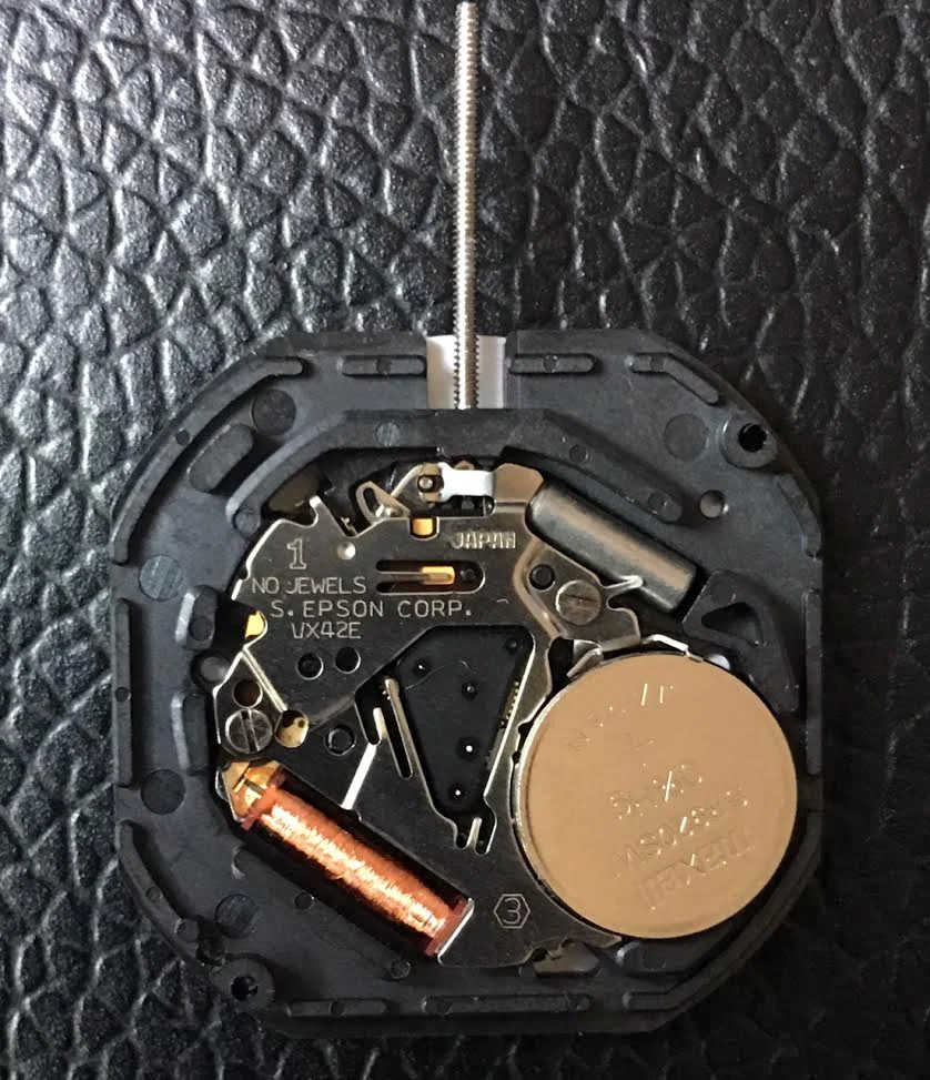 VX42 Epson Japan quartz movement — Alpha
