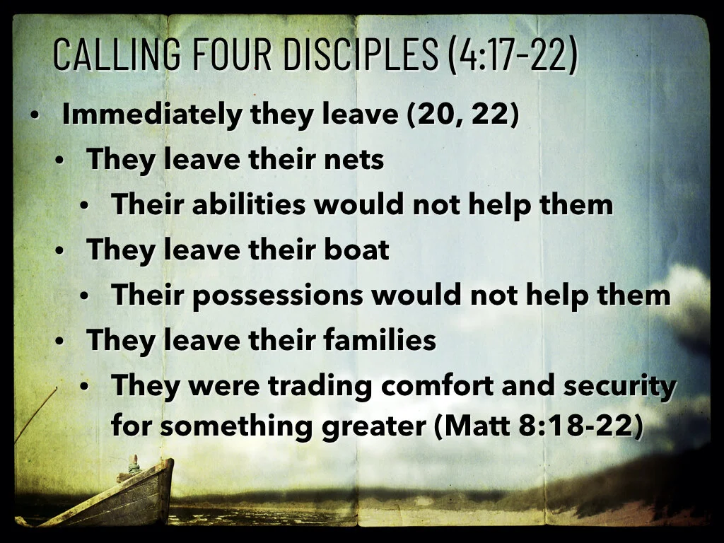 A Light Has Dawned (Matthew 4:12-22) — Saraland Christians