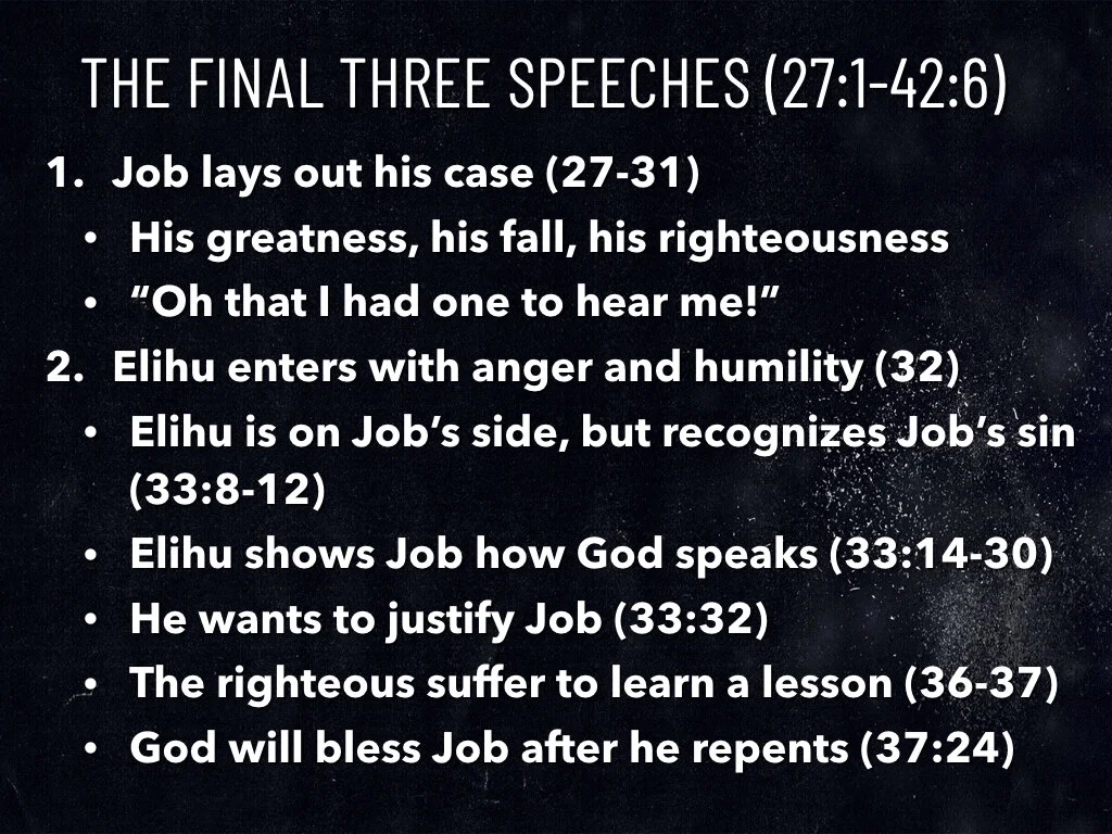 Dust & Ashes (Job) — Saraland Christians