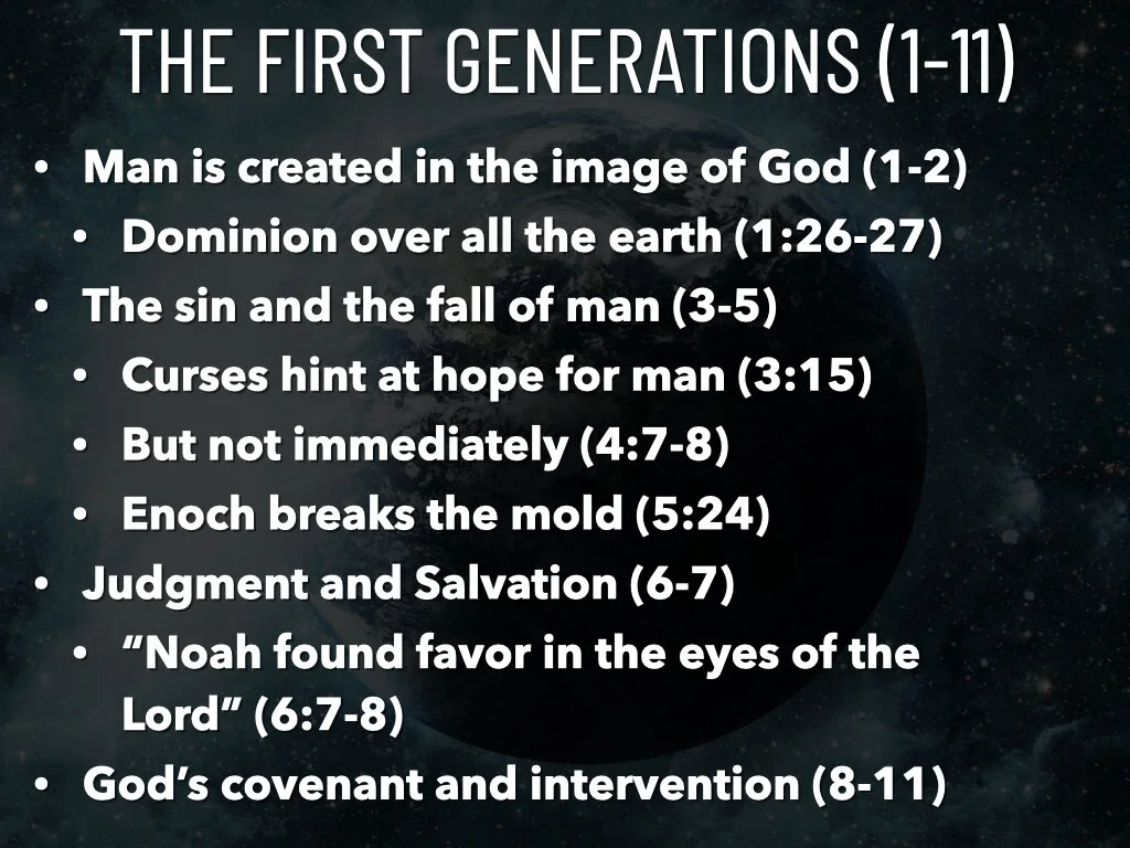 The Explanation (Genesis) — Saraland Christians