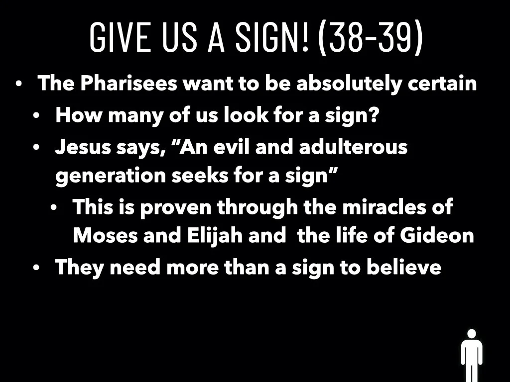 Empty (Matthew 12:38-50) — Saraland Christians