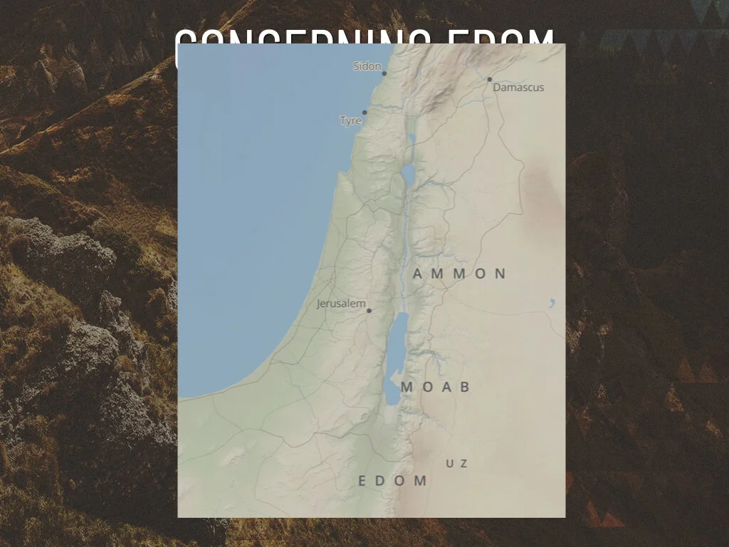 Pride Before Destruction (Obadiah) — Saraland Christians