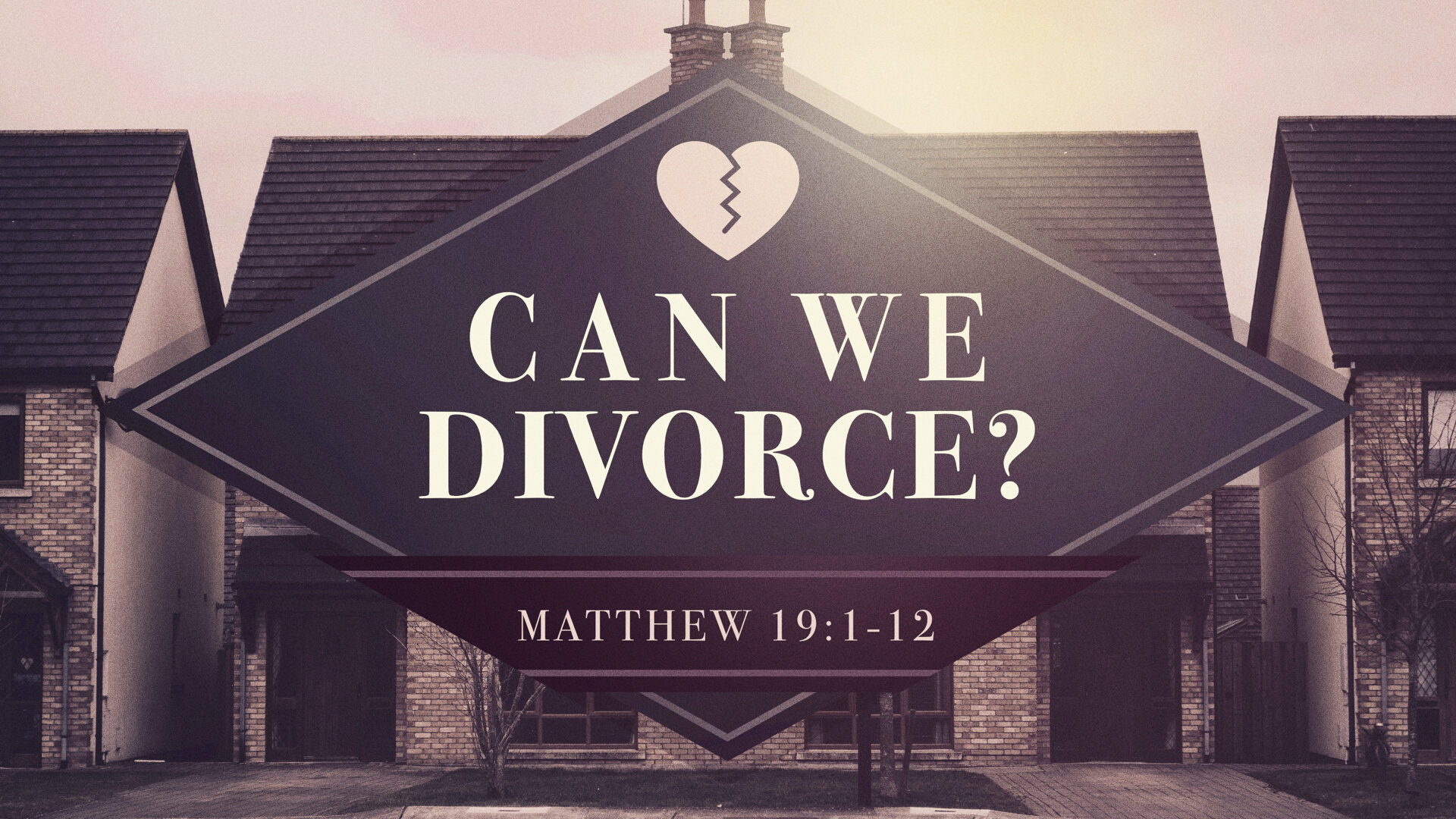 Can We Divorce Matthew 19 1 12 — Saraland Christians
