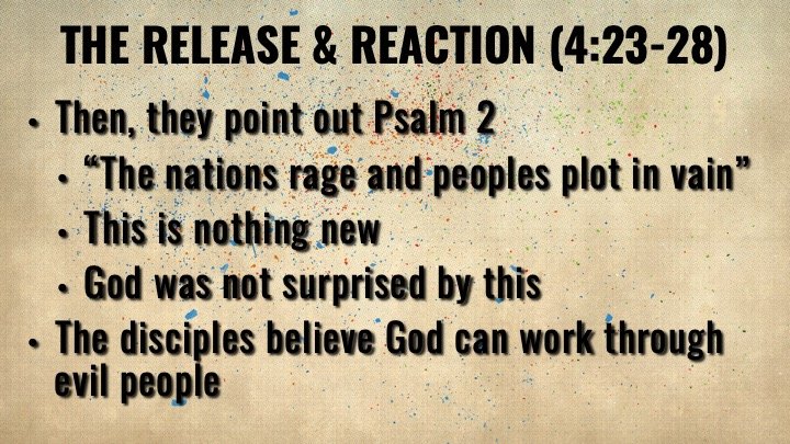 Praying for Boldness (Acts 4:23-31) — Saraland Christians