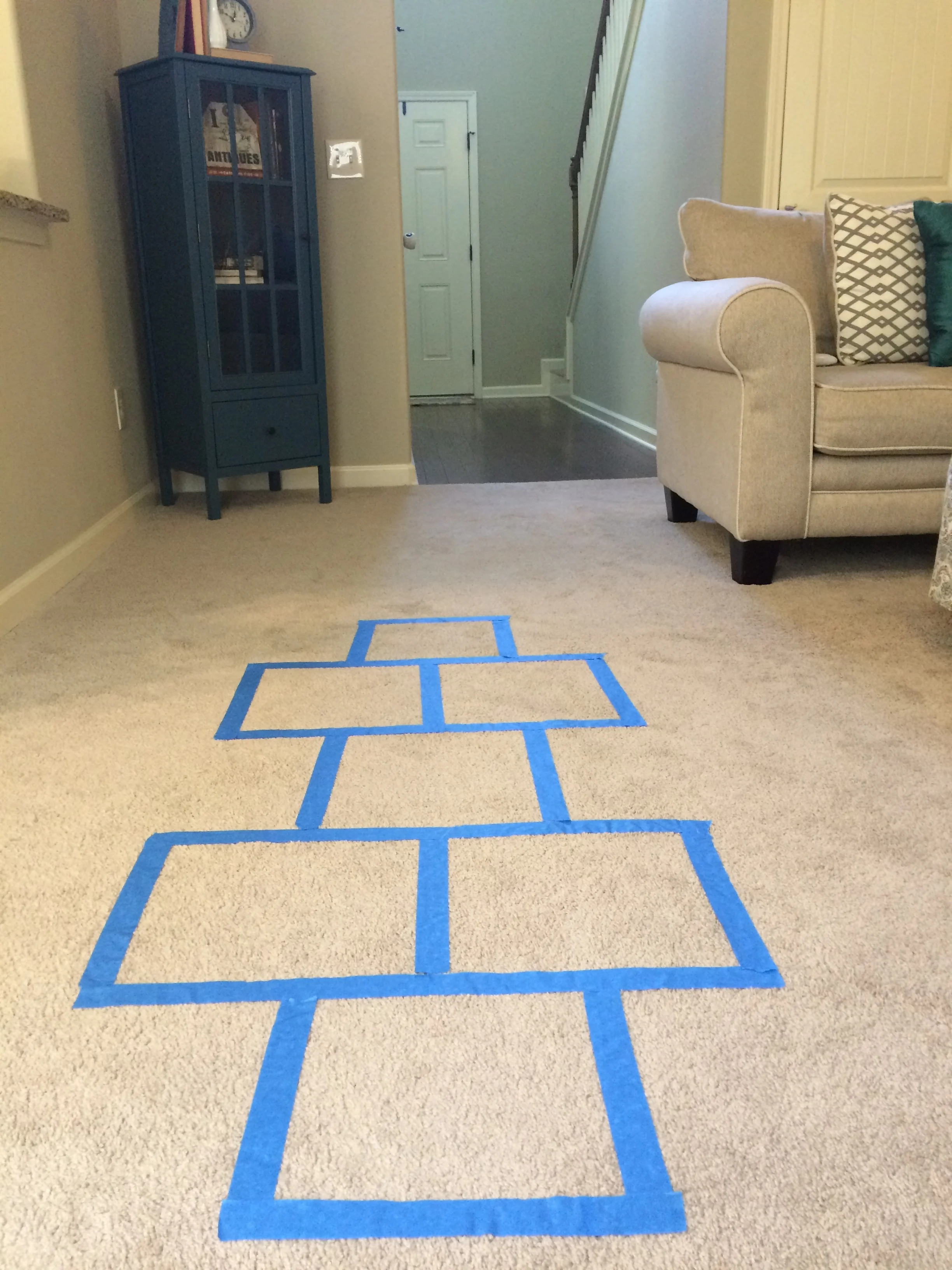 Rainy Day Fun: Indoor Hopscotch — Emily Paige Skeen