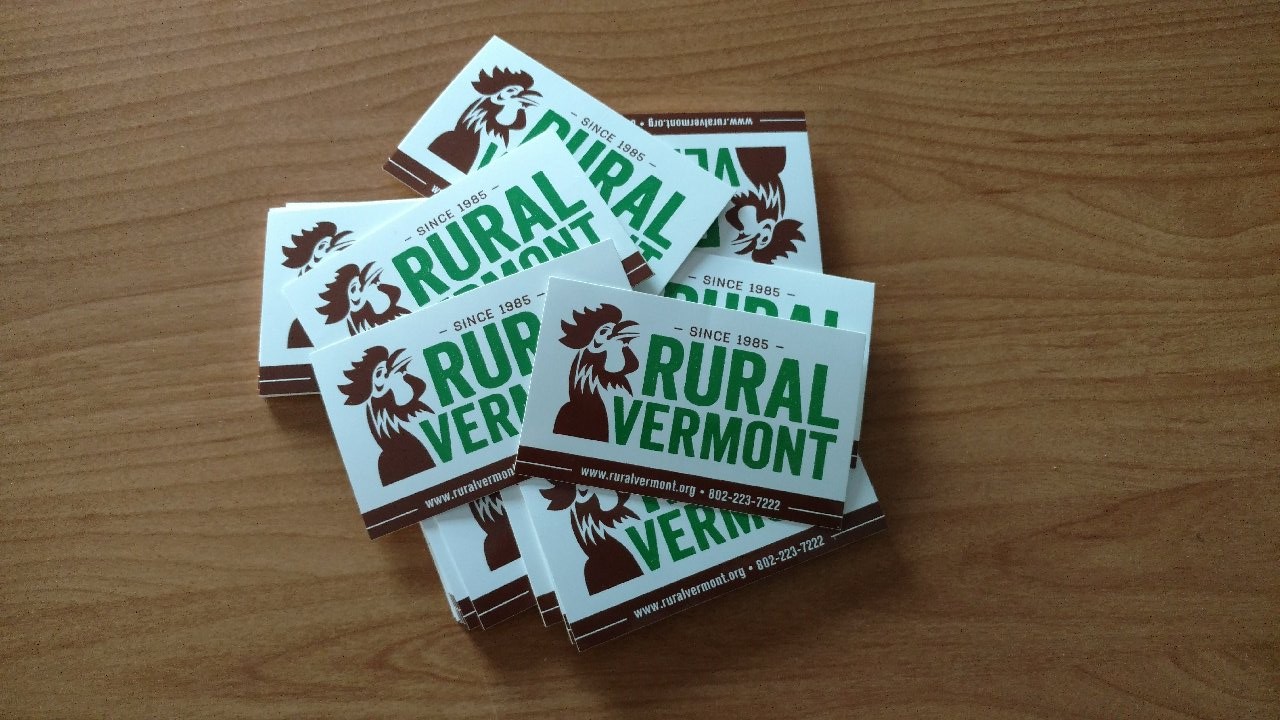 Rural Vermont Bumper Sticker — Rural Vermont