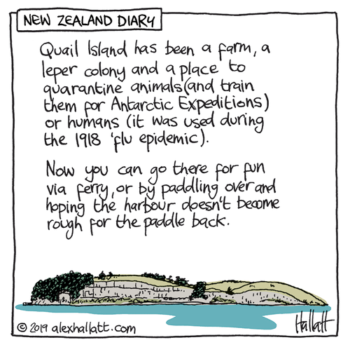 Living in New Zealand: Taking a Trip to Otamahua Hut on Quail Island ...