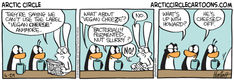 Arctic Circle Cartoon - Veganism and Plant-Based Replacements for ...