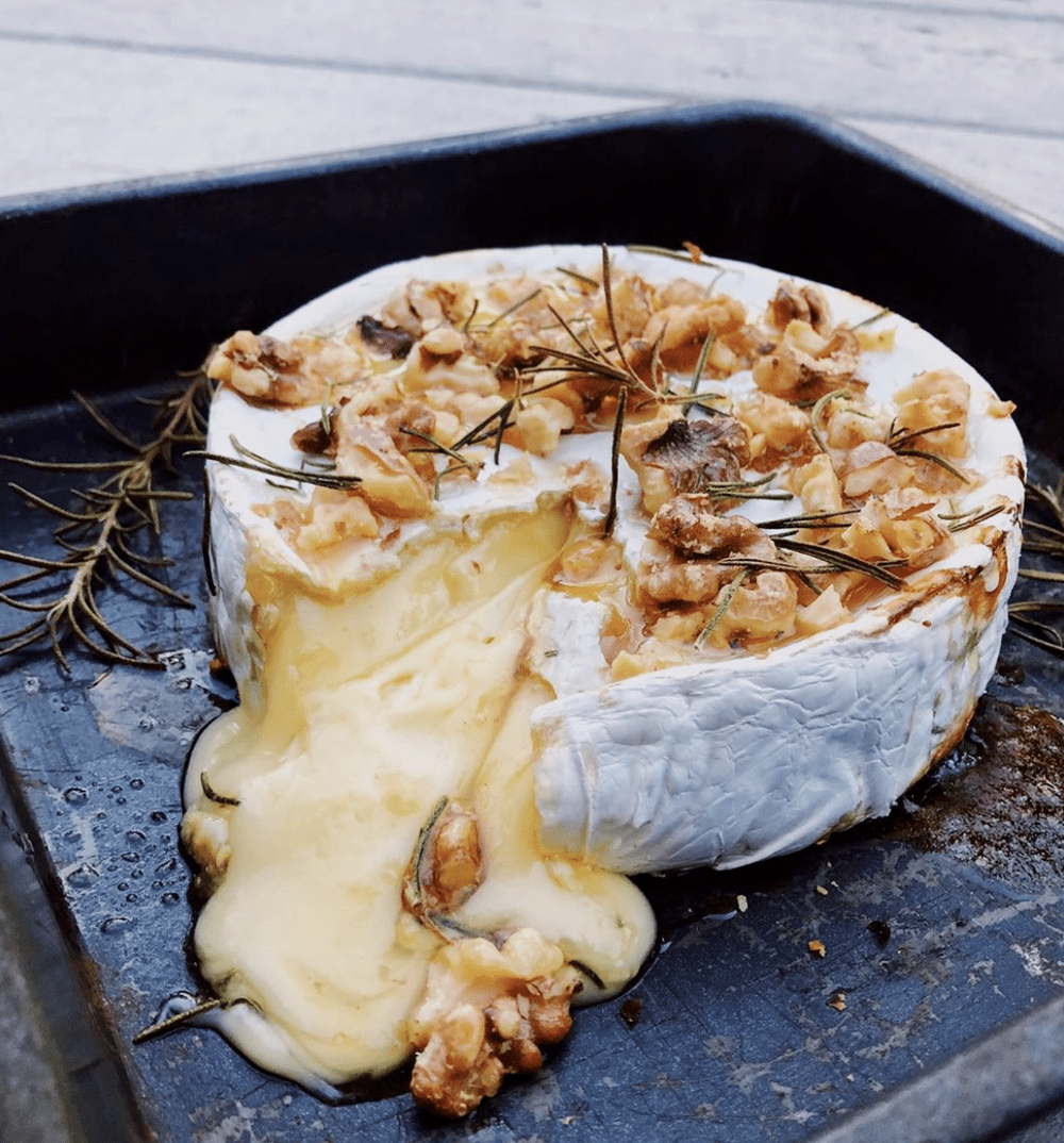 Baked Brie with Truffle Honey, Rosemary and Walnuts — THAT CHEESE PLATE