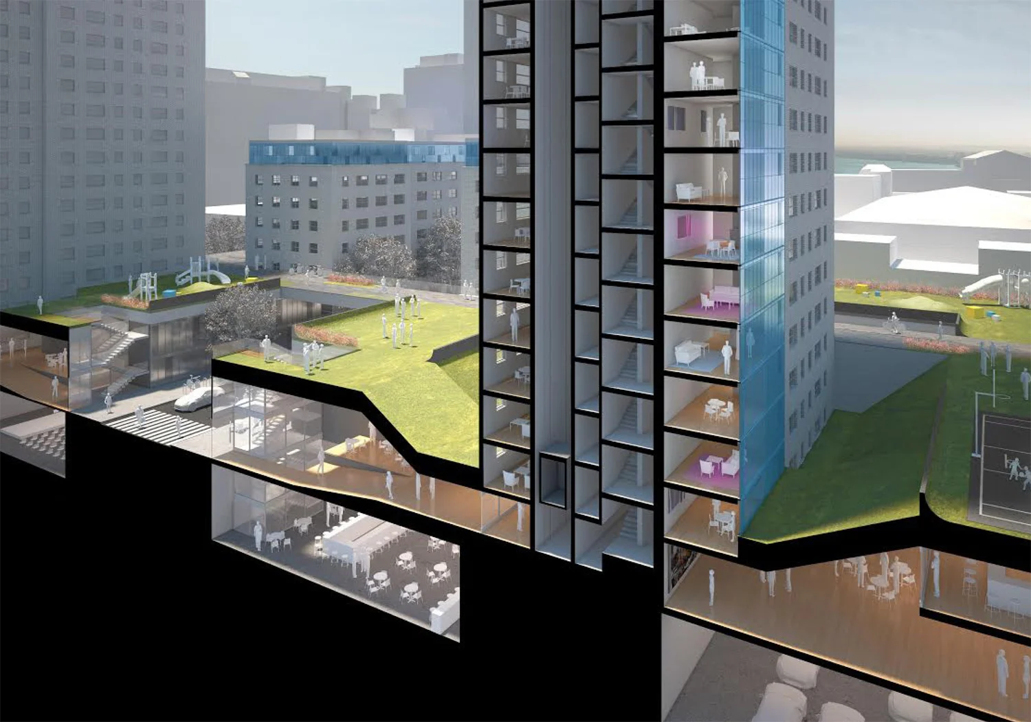 Fulton Houses Proposal — SAS \ Solomonoff Architecture Studio